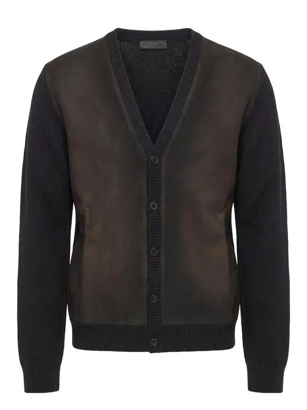 Prada Lambswool Cardigan - Multicolor