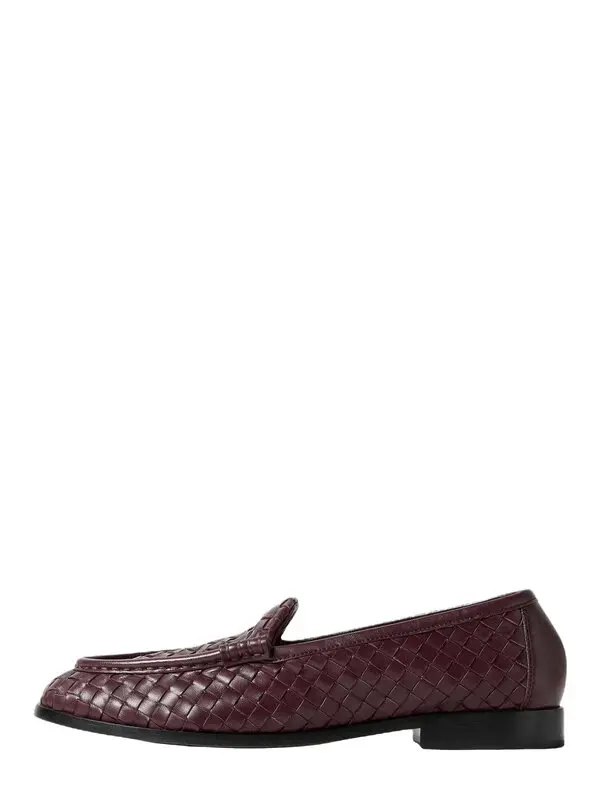 Bottega Veneta Silenzio Loafer - Deep Mahogany