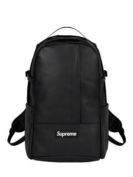 Supreme Fw23 Leather Bag - Black