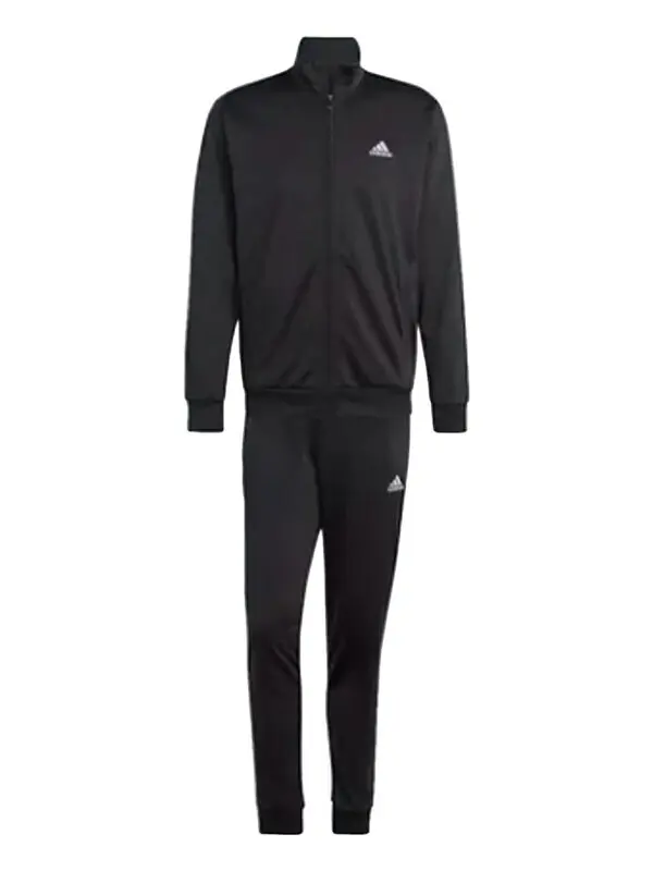 Adidas Linear Logo Tricot Track Suit Asia Sizing - Black