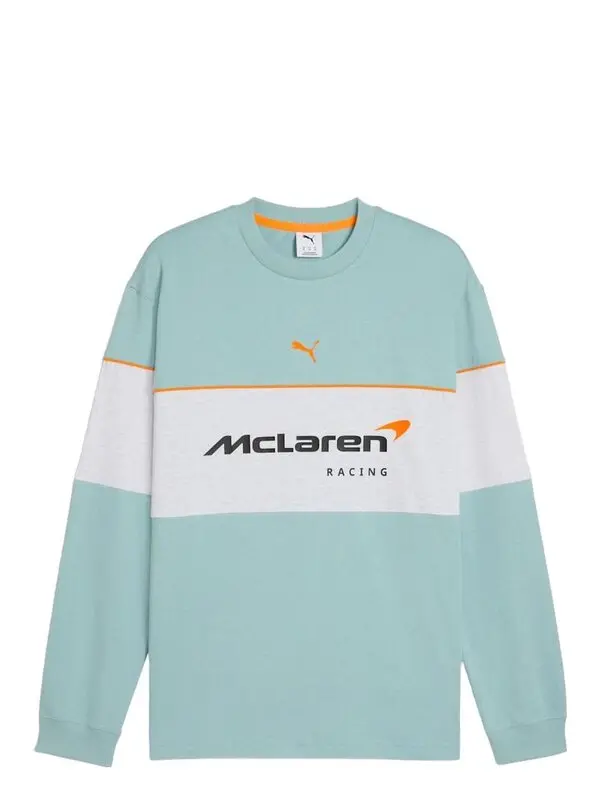 PUMA X Mclaren Racing Long Sleeve T-shirt - Seafoam
