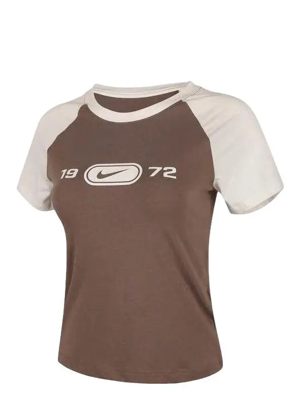 Nike Knit T-shirt Asia Sizing - Brown