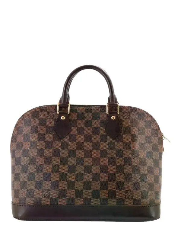 LOUIS VUITTON Alma Handbag Damier Pm Satchel - Brown