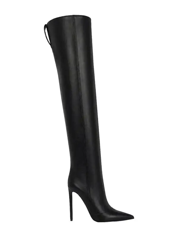 Philipp Plein Nappa-leather High-heel Boots 9 - Black