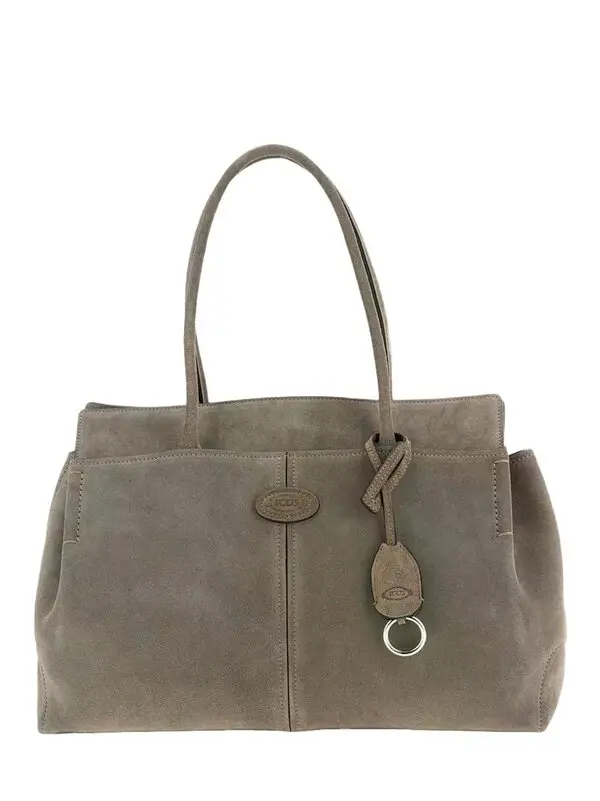 TOD'S Bag In Leather Micro - Grey