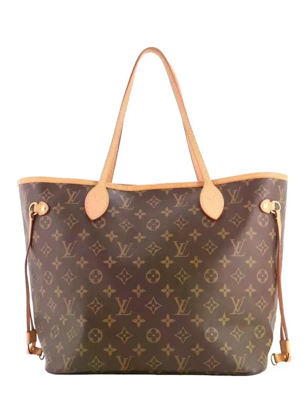 LOUIS VUITTON Neverfull Monogram Canvas Mm Tote Bag - Brown