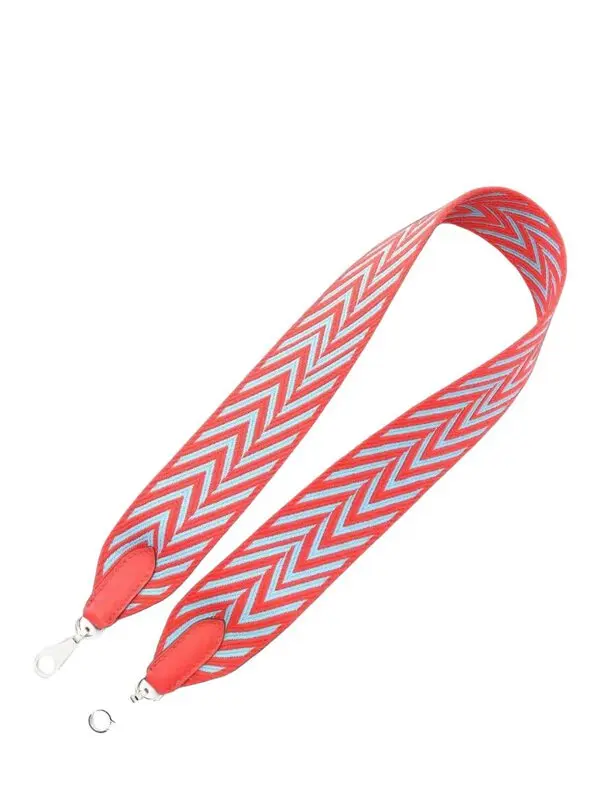 Hermès 2019 Sangle Zigzag Shoulder Strap - Red
