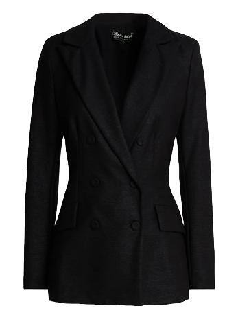 Chiara Boni La Petite Robe Blazer Size Virgin Wool, Viscose, Polyamide, Elastane - Black