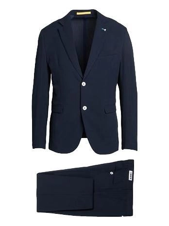 BERNA Suit Size Viscose, Linen - Navy