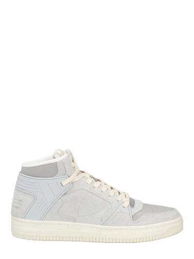Philippe Model Sneakers Size Leather, Textile Fibers - Grey