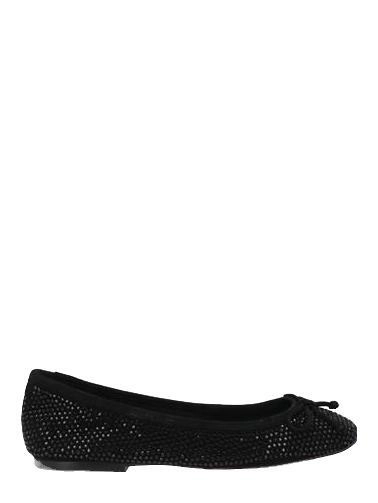 Cosmoparis Ballet Flats Size Leather - Black