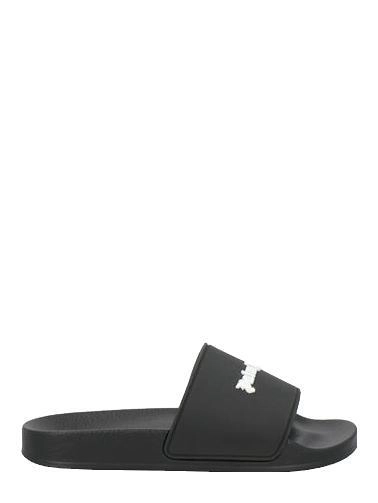 Palm Angels Sandals Size Rubber - Black