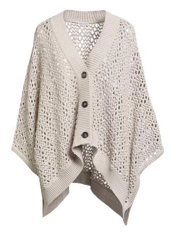 Brunello Cucinelli Cardigan Size Cotton, Polyamide - Beige