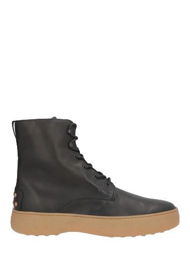 TOD'S Ankle Boots Size Leather - Black