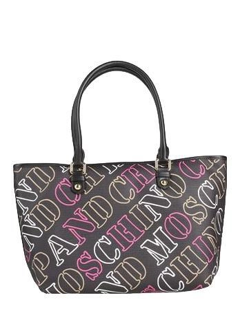 Moschino Shoulder Bag Synthetic Material - Brown