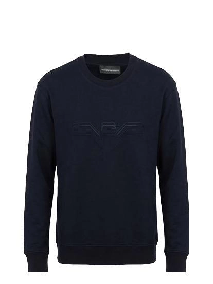 Emporio Armani Sweatshirt Size Cotton - Navy