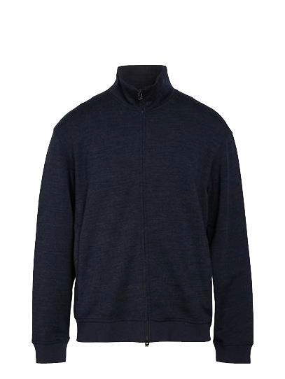 Emporio Armani Sweatshirt Size Virgin Wool, Cotton, Polyester - Navy