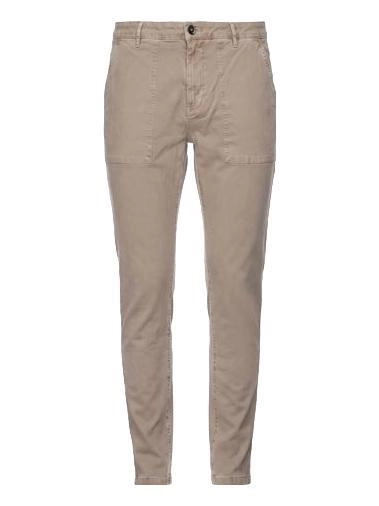 MOORER Pants Size Cotton, Lycra, Elastane - Grey