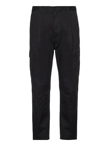 Hugo Pants Size Cotton, Elastane - Black