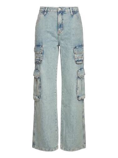 Good American Jeans Size Cotton, Pre-consumer Recycled Cotton, Elastane - Blue