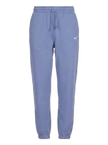 Nike Pants Slate Size Cotton, Polyester - Blue