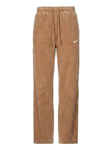 Nike Pants Light Brown Size Cotton, Polyester, Elastane - Beige