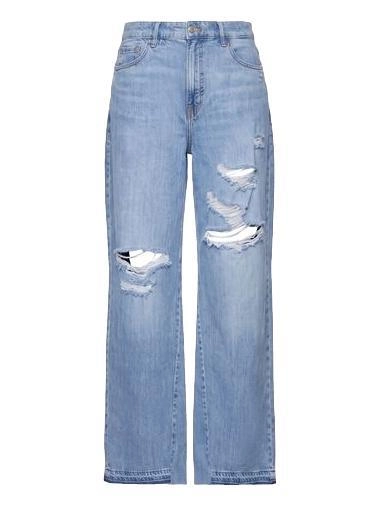 Good American Jeans Size Cotton, Lyocell, Linen - Blue