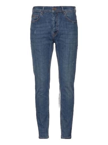 AERONAUTICA MILITARE Jeans Size Cotton, Elastane - Blue