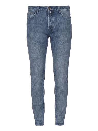 MOORER Jeans Size Cotton - Blue
