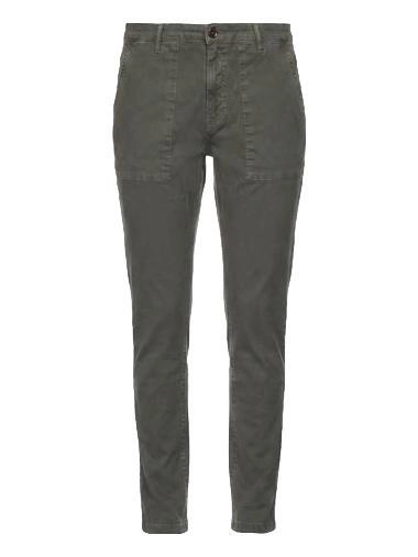 MOORER Pants Size Cotton, Elastane - Green