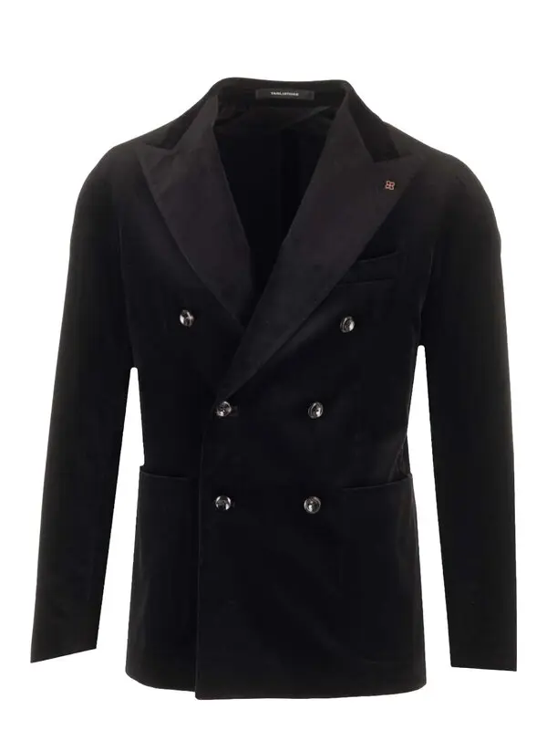 Tagliatore Ecru Montecarlo Jacket - Black