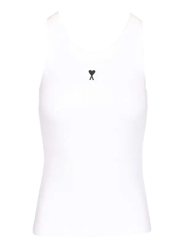 AMI Paris De Coeur Tanktop - Black