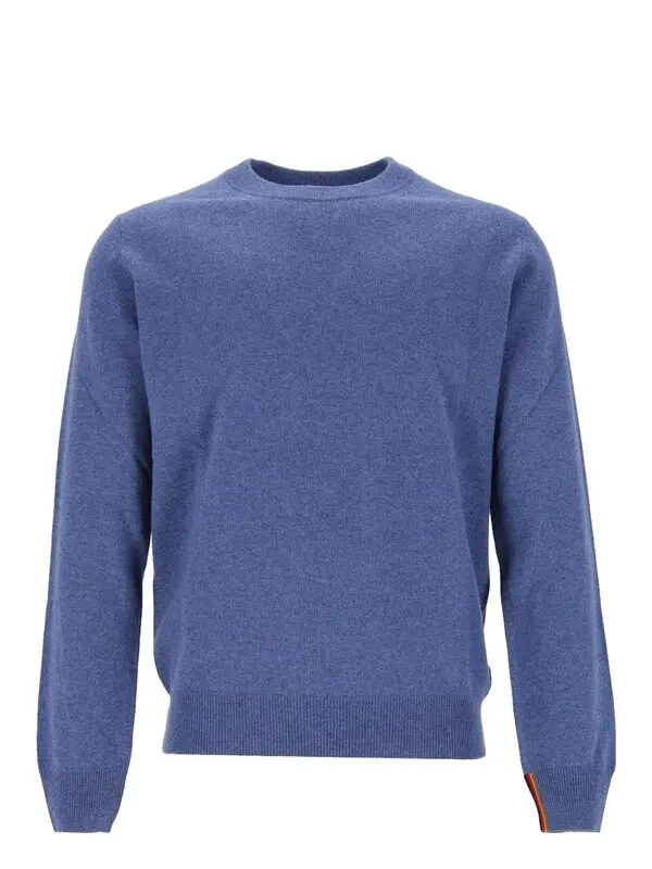 Paul Smith Cashmere Crew-neck Sweater - Blue