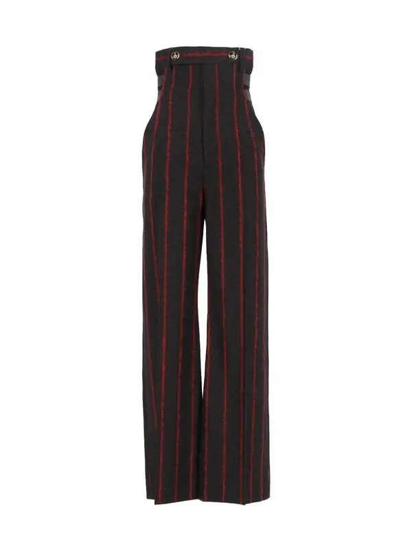 VIVIENNE WESTWOOD Waisted Lauren Trousers - Gray