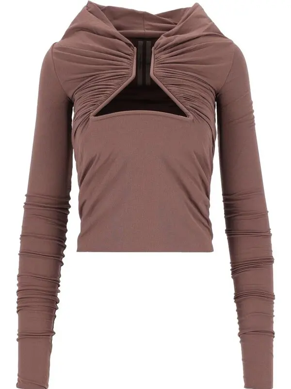 Rick Owens Prong Long-sleeve Top - Purple