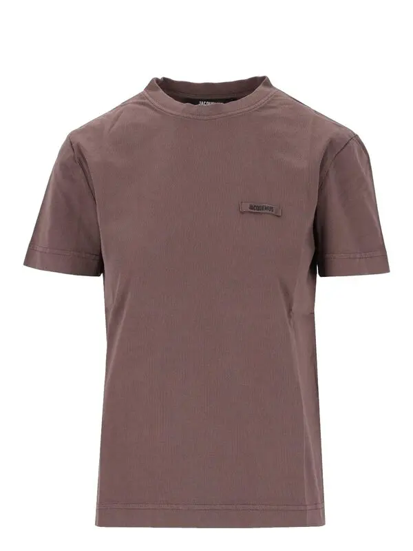 Jacquemus Cotton T-shirt - Brown