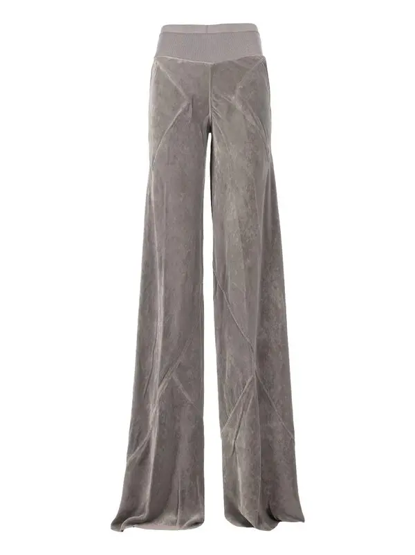 Rick Owens Temple Bias Pants - Gray
