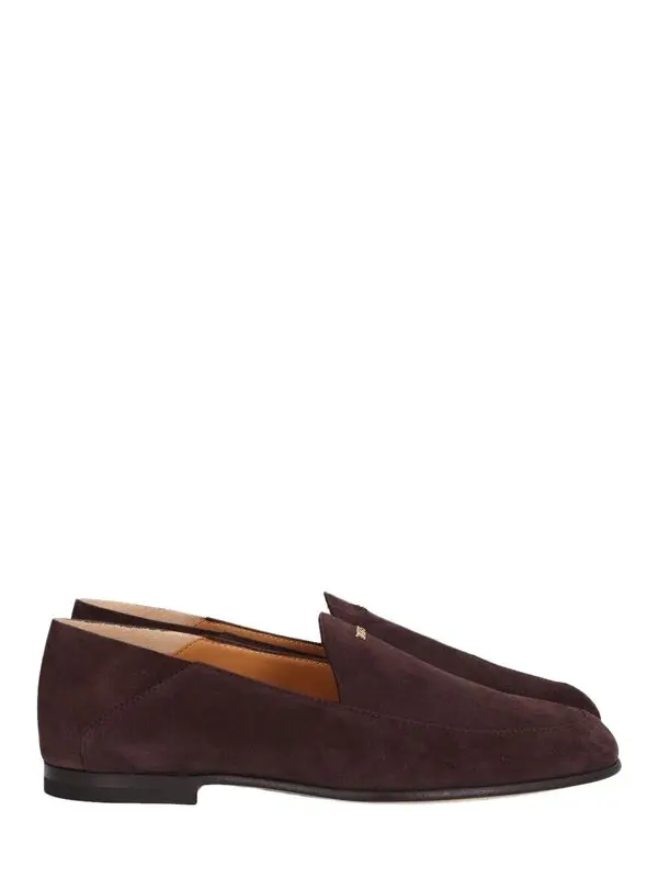 TOD'S Suede Clog - Brown