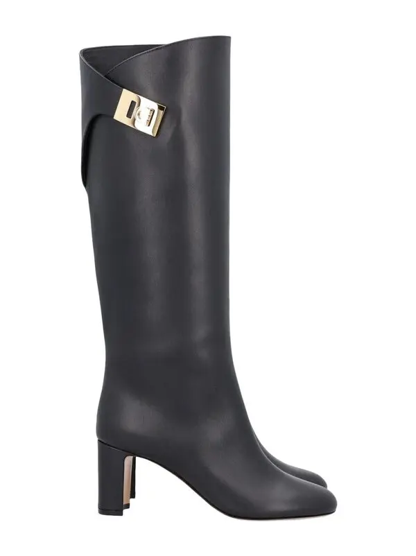 FERRAGAMO Elli Boots - Black