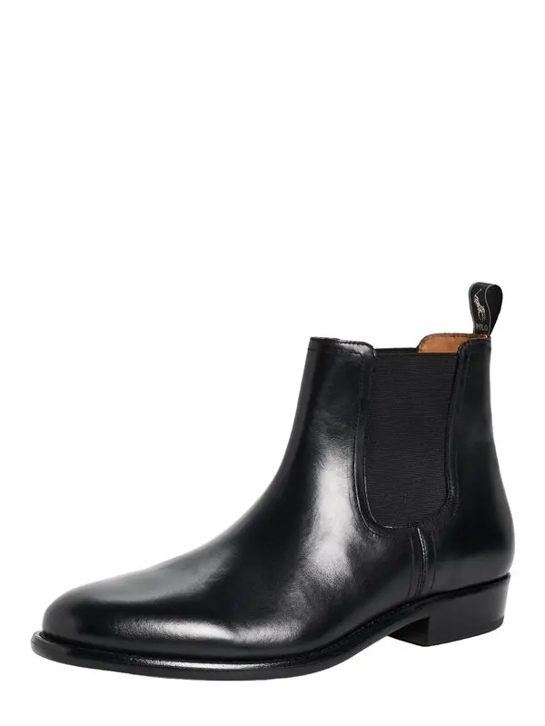 Polo Ralph Lauren Owen Leather Chelsea Boots - Black