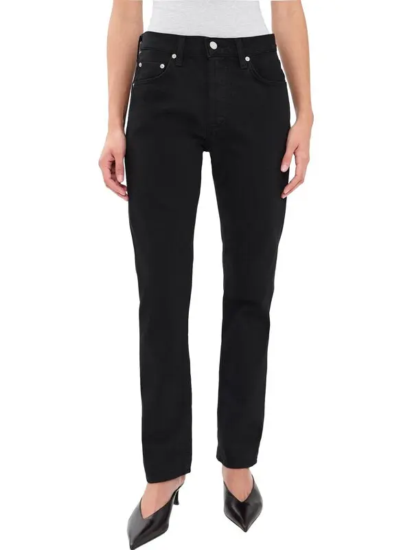 Citizens Of Humanity Savannah Cigarette Jeans - Solid Black