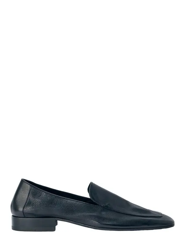 Dries Van Noten Leather Loafers - Black
