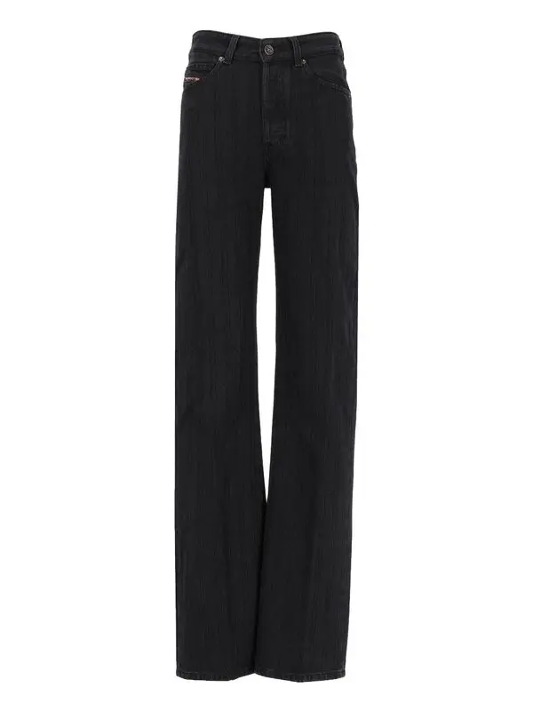 DIESEL® 1971 D-sent High-waist Regular Jeans - Black