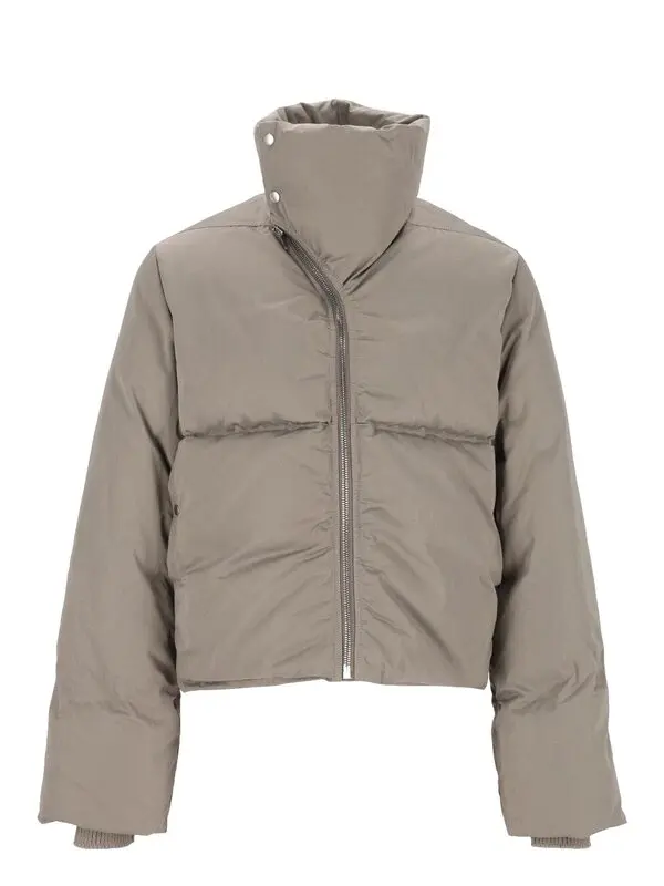Rick Owens Short Down Jacket - Gray