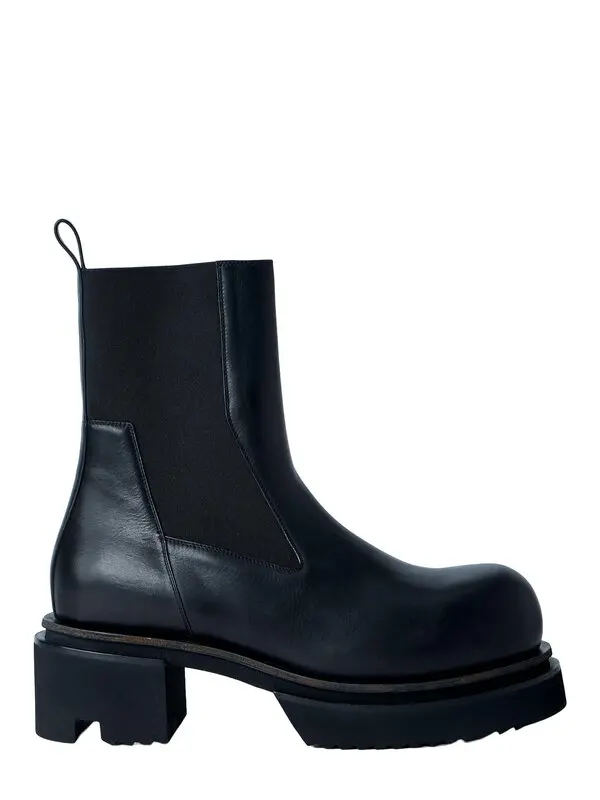 Rick Owens Beatle Bogun Boots - Black