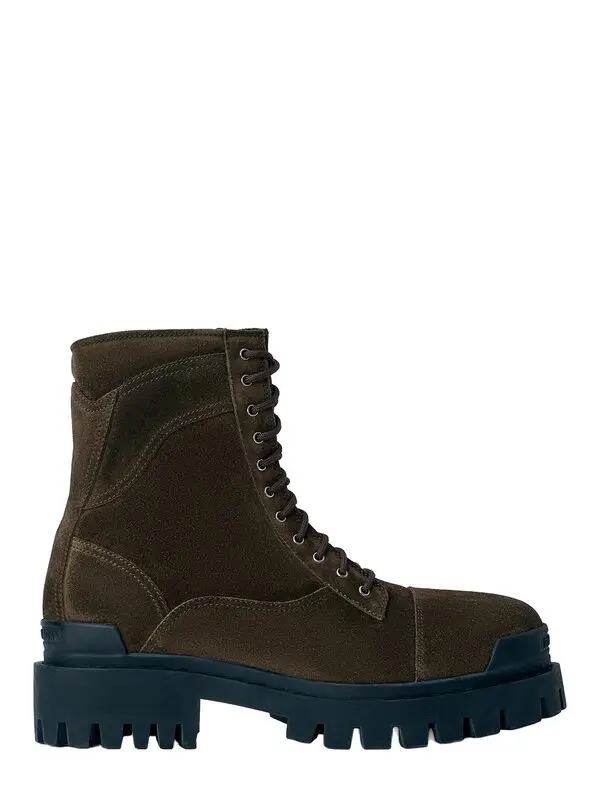 Balenciaga Combat Strike L20 Ankle Boots - Multicolor