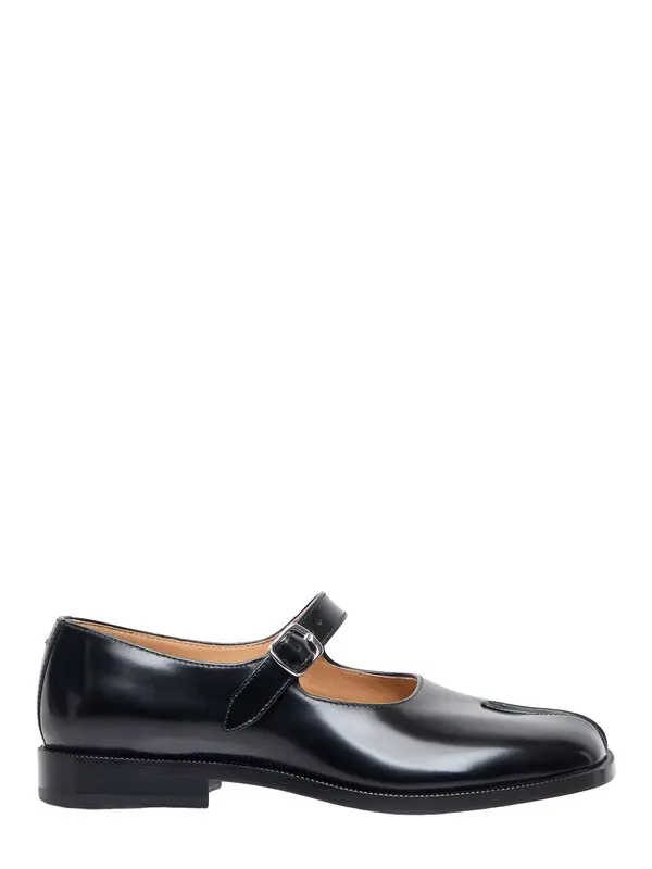 MAISON MARGIELA Tabi Mary Jane Shoes - Black