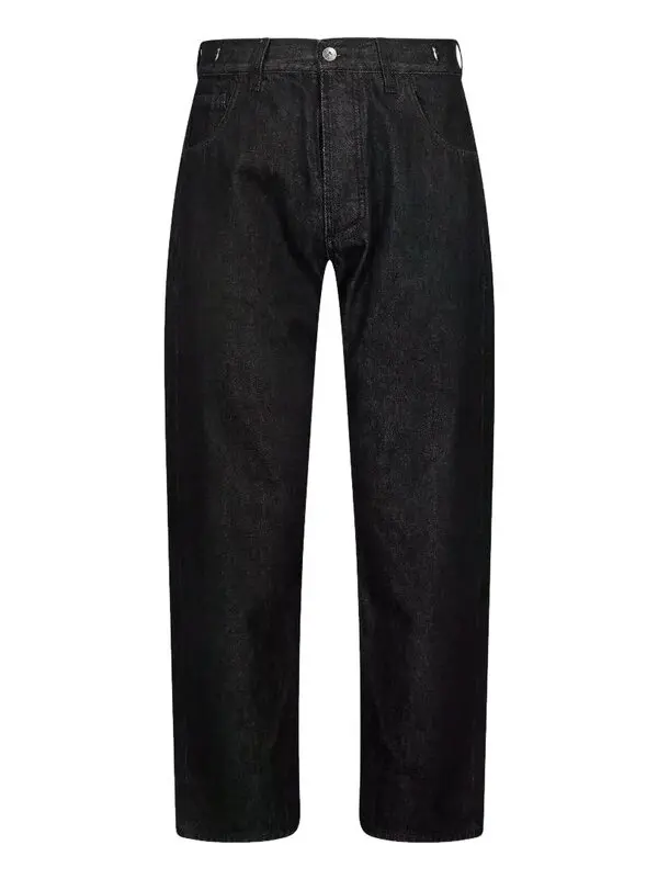 You Must Create Five-pocket Straight-leg Jeans - Black