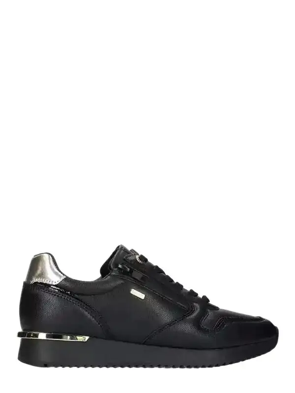 MEXX Mana Kitsch Logo-plaque Side-zip Sneakers - Black