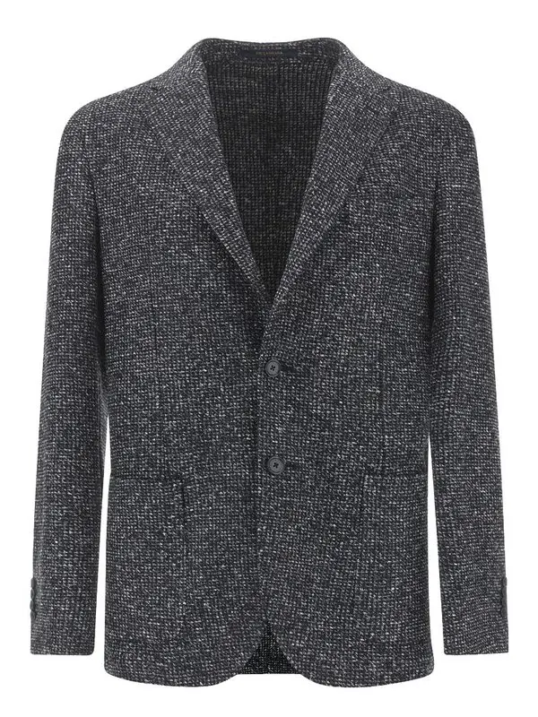 Paul & Shark Cotton And Wool Jersey Blazer - Blue